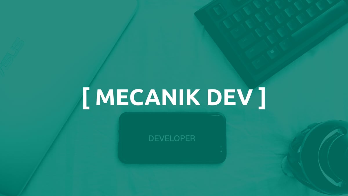 Web Development, Programming, Security & AI | [ Mecanik Dev ]